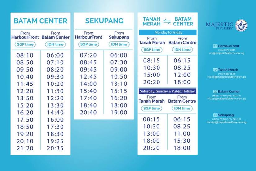 Tips Ke Bandara Changi Dari Batam Via Pelabuhan Tanah Merah ...